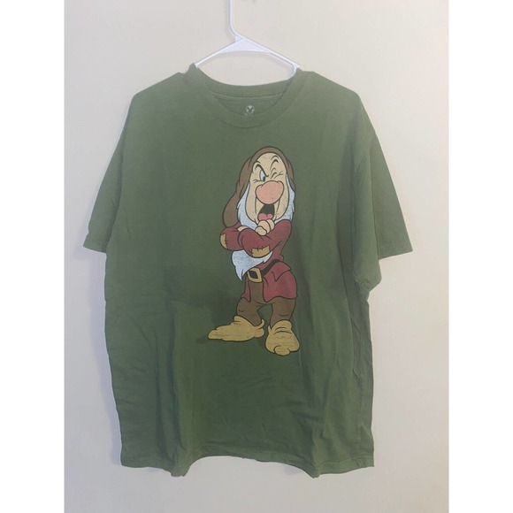 Disney | Shirts | Disney Store Grumpy T Shirt Snow White Xl Vtg Wdw ...
